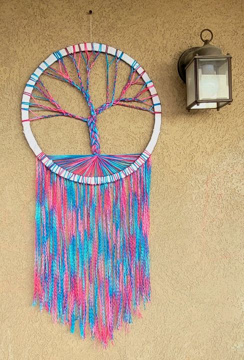 Transgender pride tree - Weaving dreams - Crafts & Other Art, Braidwork ...