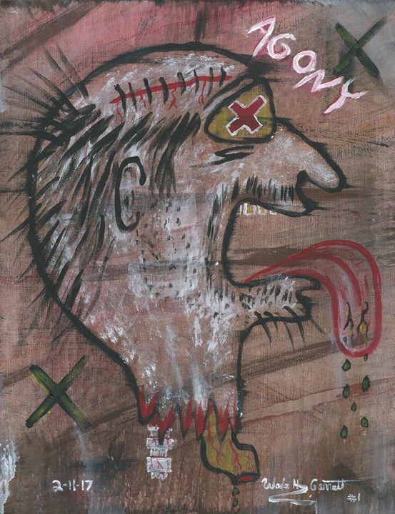 Agony - Wade H. Garrett - Paintings & Prints, Abstract, Other Abstract ...
