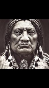 Chief Sitting Bull - Indigenous Art Collection. - Digital Art & AI ...