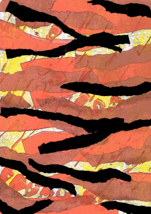 Clown fish abstract. - Smaointe Abstract Art - Paintings & Prints ...
