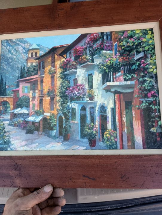 Village hideaway - Matthew Barrett - Paintings & Prints, Buildings ...