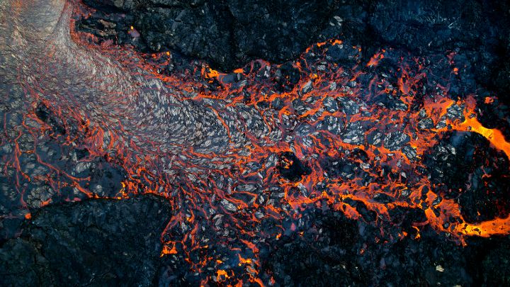 Lava Flow - SamMelk - Photography, Abstract, Color - ArtPal