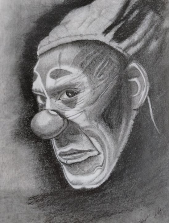 Sadness - Graphite by Clayton Patrick - Drawings & Illustration ...