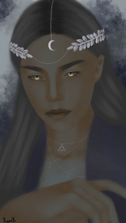 Moon Prince - HanaHaru - Digital Art & AI, Fantasy & Mythology, Magical ...