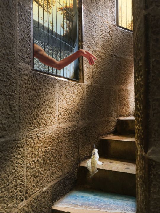 Stair Fishing - Gary Greer - Digital Art & AI, Buildings & Architecture ...