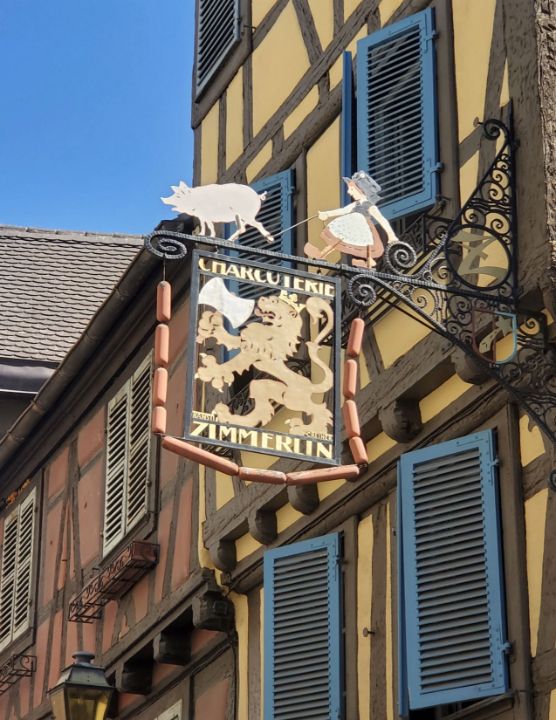 Charcuterie Sign Colmar, France - P J Holt Photography - Photography ...