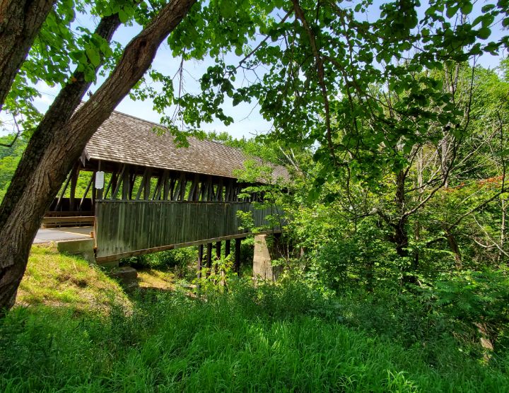 Meriden Covered Bridge - P J Holt Photography - Photography, Buildings ...