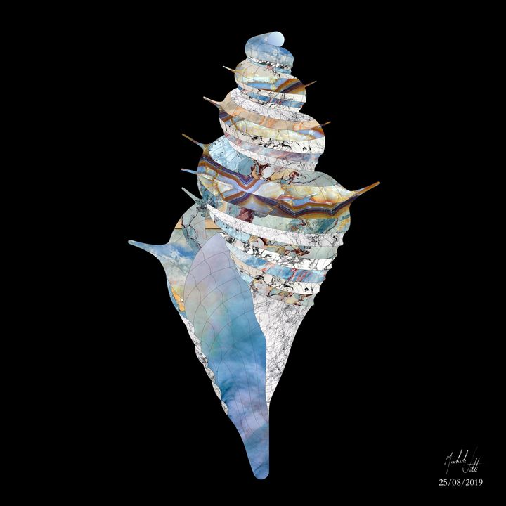 Hymn to Nature. Shell - Michele Vitti - Digital Art & AI, Abstract ...