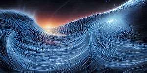 Dreaming Of Waves - Digital Art