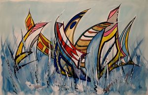 Splatch - Pat - Paintings & Prints, Abstract, Other Abstract - ArtPal