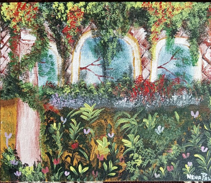 Garden - Neha Art Gallery - Drawings & Illustration, Fantasy ...