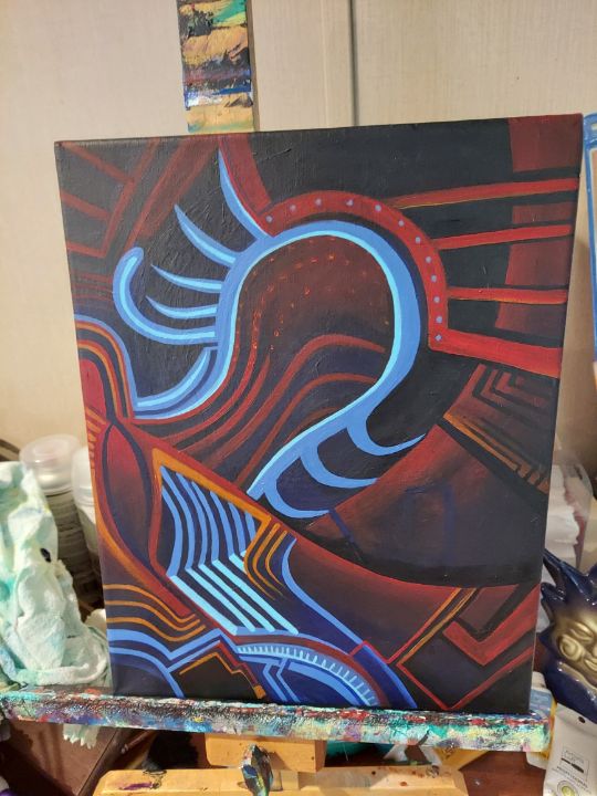 Chamber - Alissa Webb - Paintings & Prints, Abstract, Color - ArtPal