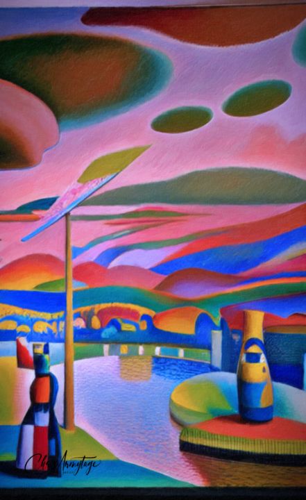 Landscape in Strange Colours II - ChrisArmytage - Paintings & Prints ...