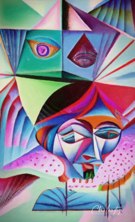 Psychedelic Dreams - Abstract 1 - ChrisArmytage - Paintings & Prints ...