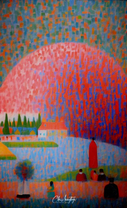 Shades of Seurat X - ChrisArmytage - Paintings & Prints, Landscapes ...