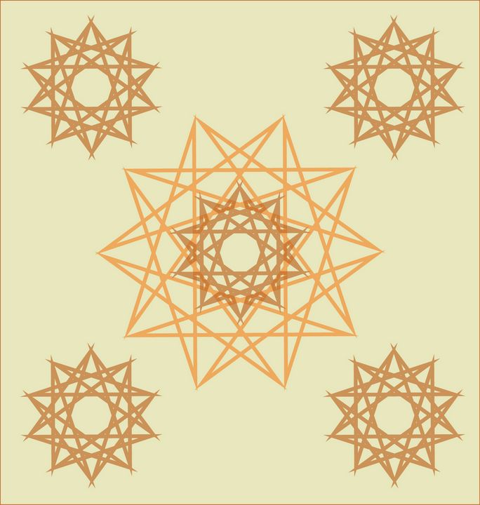 Diamond Star - Digital Art & AI