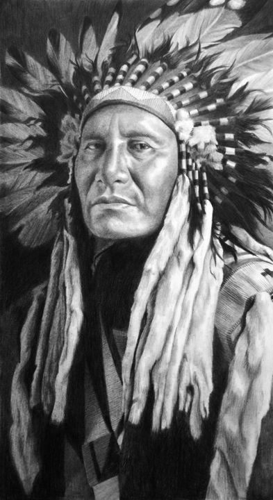 The New Chief - Maria D'Angelo - Fine Art - Paintings & Prints, People ...