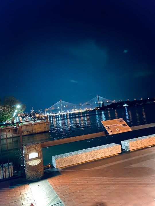 The Talmadge memorial bridge - Taylor Levix - Photography, Landscapes ...