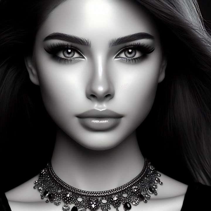 Woman_018 - Visual Art Now - Digital Art & AI, People & Figures ...