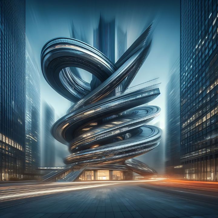 Twisted_02 - Visual Art Now - Digital Art, Abstract, Irregular Forms ...