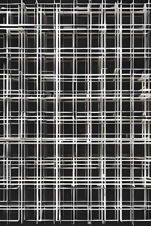 Crossed Metal Lines - Ivan Designs - Digital Art, Abstract, Geometric ...