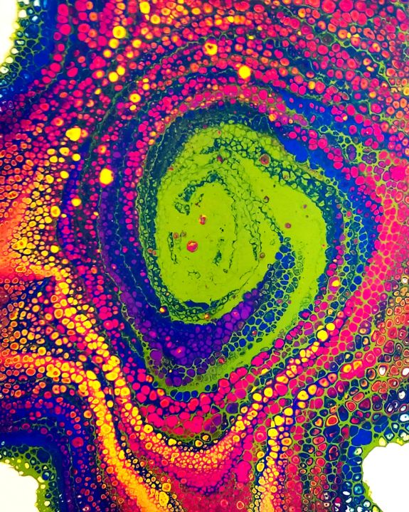 Rainbow Holes - Imperfect Art LL - Paintings & Prints, Abstract, Color ...
