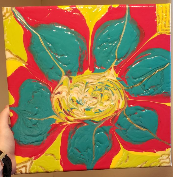 Cracking Flowers - Imperfect Art LL - Paintings & Prints, Flowers ...