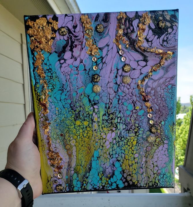 Dragon scales - Imperfect Art_ll - Paintings & Prints, Abstract, Color ...