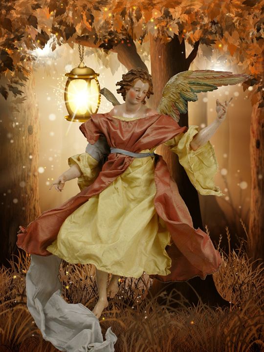 Angel 10B. - Alexandra Arts - Drawings & Illustration, Religion ...