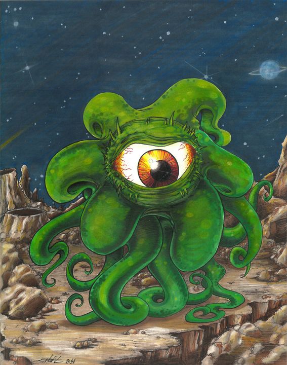Shuma Gorath Tattoos Shuma Gorath Art Board Print