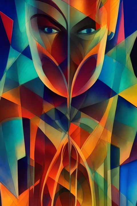 Cubism, modern, abstact - Dean Lincoln Hargrove - Digital Art, Abstract ...