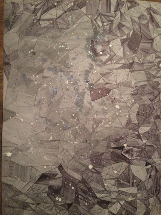 'Exhilaration' - Barbara Daniels - Drawings & Illustration, Abstract ...