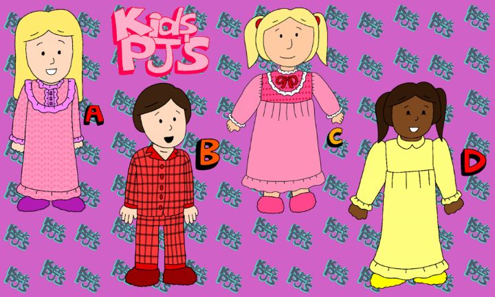 Kids' PJ Collection - Jadden Couture - Drawings & Illustration ...