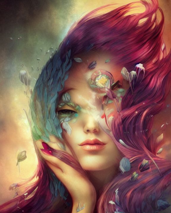 Always Real - LadyV68 Art Gallery - Digital Art & AI, People & Figures ...