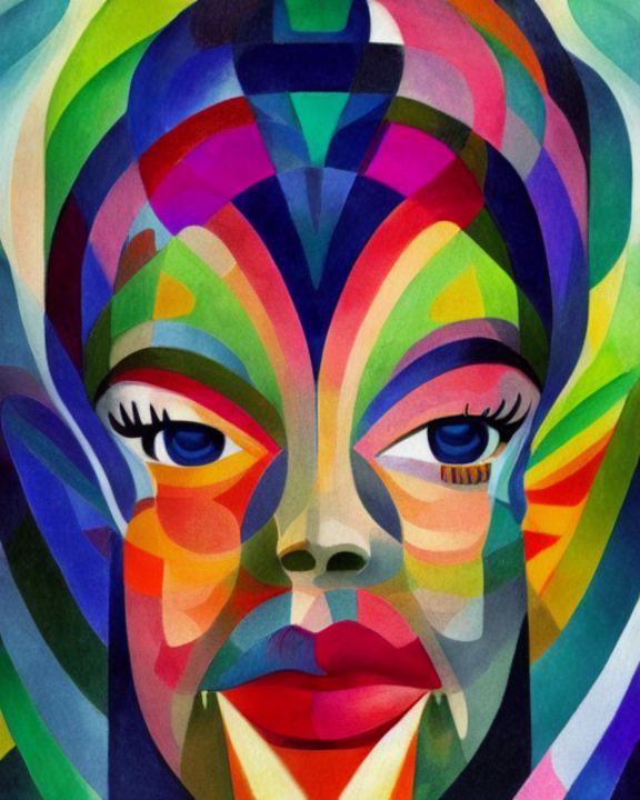 All Mixed Up II - LadyV68 Art Gallery - Digital Art & AI, People ...