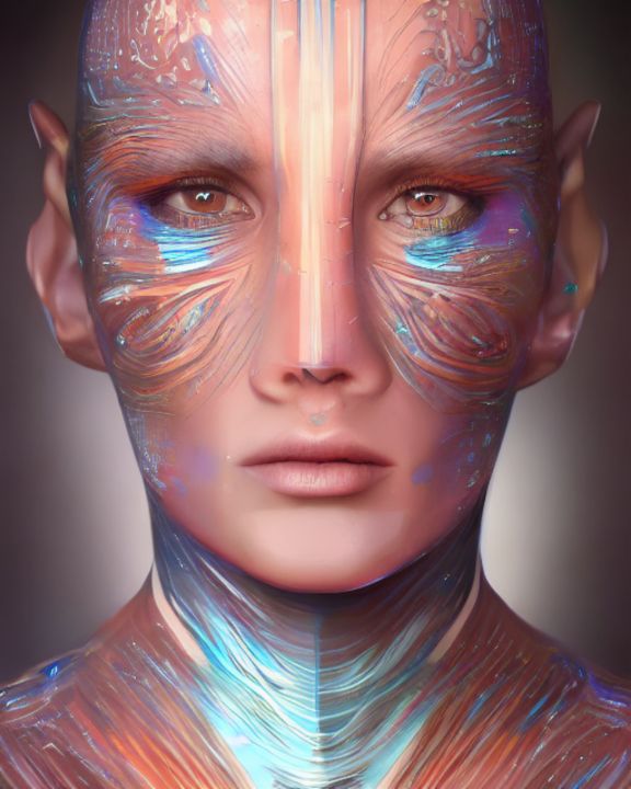 Alien Borne - LadyV68 Art Gallery - Digital Art & AI, People & Figures ...