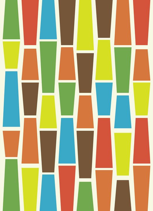Modern Retro #5 - Alex Strange Collection - Digital Art, Abstract ...