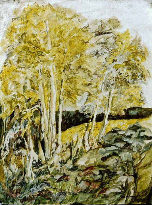The Birches - Paintings by Jennifer Redman Wadsworth - Paintings ...
