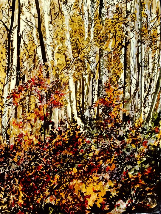 Autumn - Paintings by Jennifer Redman Wadsworth - Paintings & Prints ...