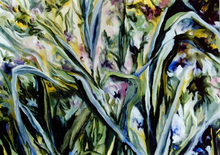 Pettingill Garden - Paintings by Jennifer Redman Wadsworth - Paintings ...