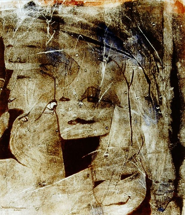 Buried in the Rock - Paintings by Jennifer Redman Wadsworth - Paintings ...