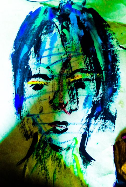 Colorful Girl - Generational Blessings - Paintings & Prints, Abstract ...