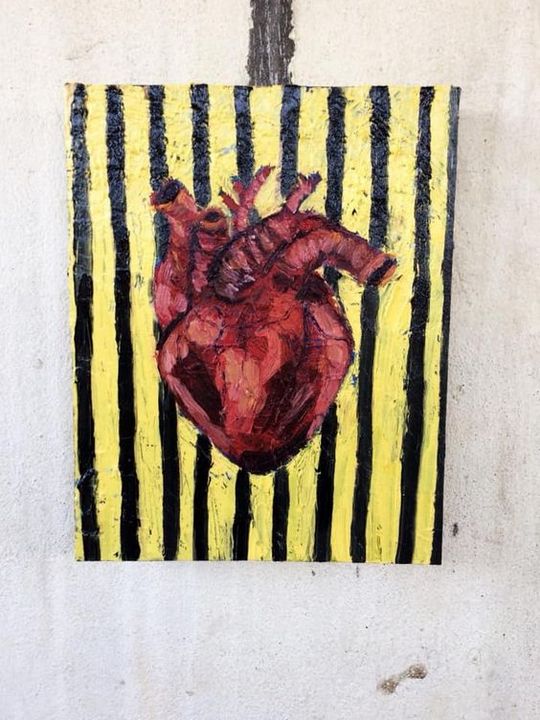 Locked Heart - KristiKobaliaArt - Paintings & Prints, People & Figures ...