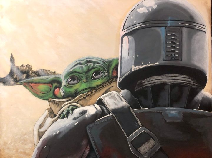 Mando and the child - Logan art - Paintings & Prints, Entertainment ...