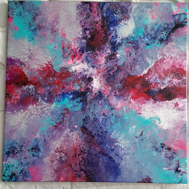 Berry burst - Beeyerself - Paintings & Prints, Abstract, Other Abstract ...