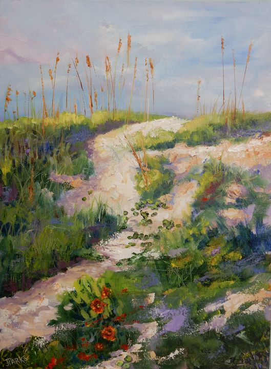 Where the Dollarweed Grows - Joy Parks Coats Art - Paintings & Prints ...