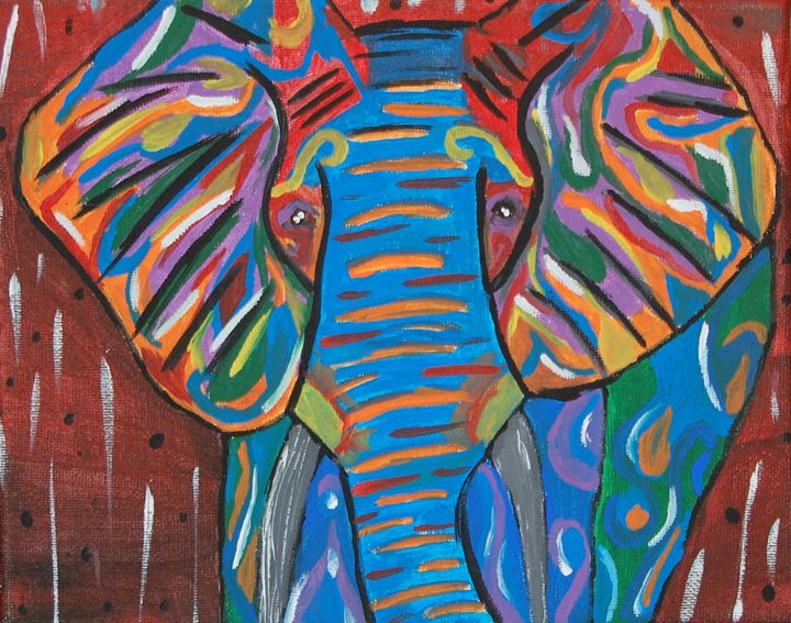 Wisdom - The Twisted Elephant - Paintings & Prints, Animals, Birds ...