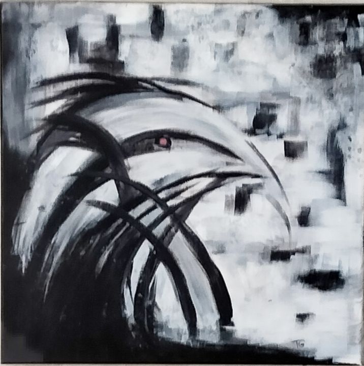 L'oiseau Gris - GUERIN TONY - Paintings & Prints, Abstract, Other ...