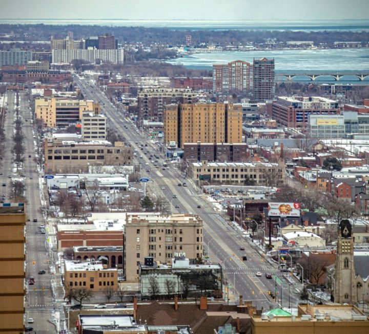 Sky View of Detroit - Photography by Tracy Rose - Photography ...