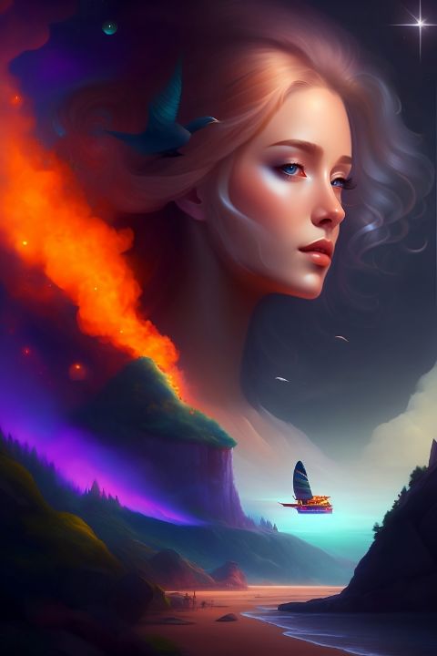 Radiant Beauty: Stunning digital art - Creative Hub - Digital Art & AI ...